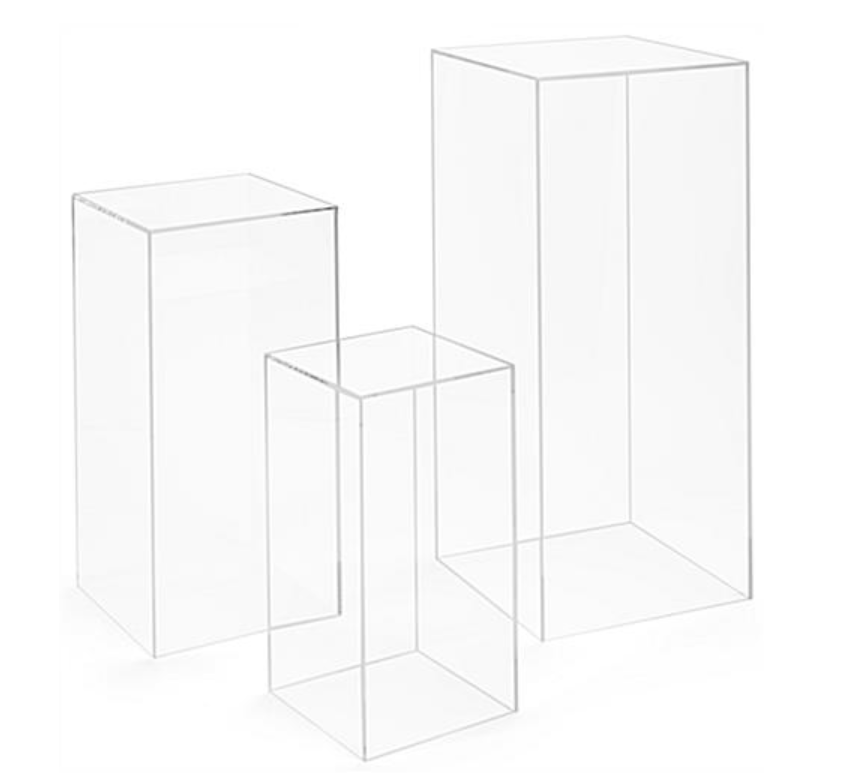 Acrylic Pillars – Oak & Poppy